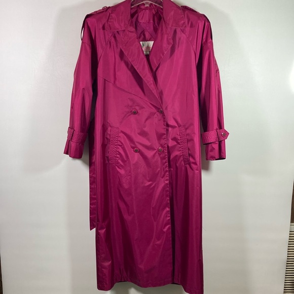 totes | Jackets & Coats | Totes Vintage Double Breast Long Raincoat ...